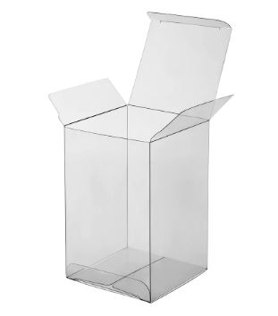 CAJA PLASTICA TRANSPARENTE KS32 12 PIEZAS | Gourmet Select